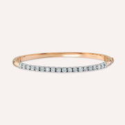 Lexi 1.99ct Diamond Stone Rose Gold Bracelet,diamond bracelet, 1.99ct ...