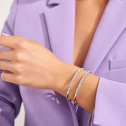 Lexi 1.99ct Diamond Stone Rose Gold Bracelet,diamond bracelet, 1.99ct ...